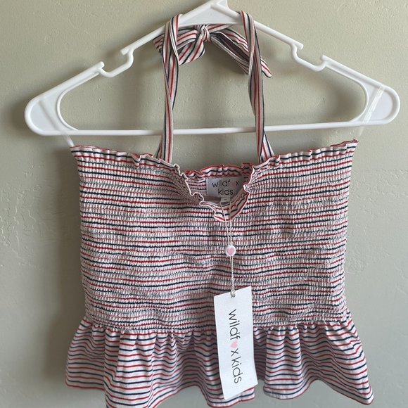 Wildfox Kids | Shirts & Tops | Wildfox Kids Red White And Blue Halter ...